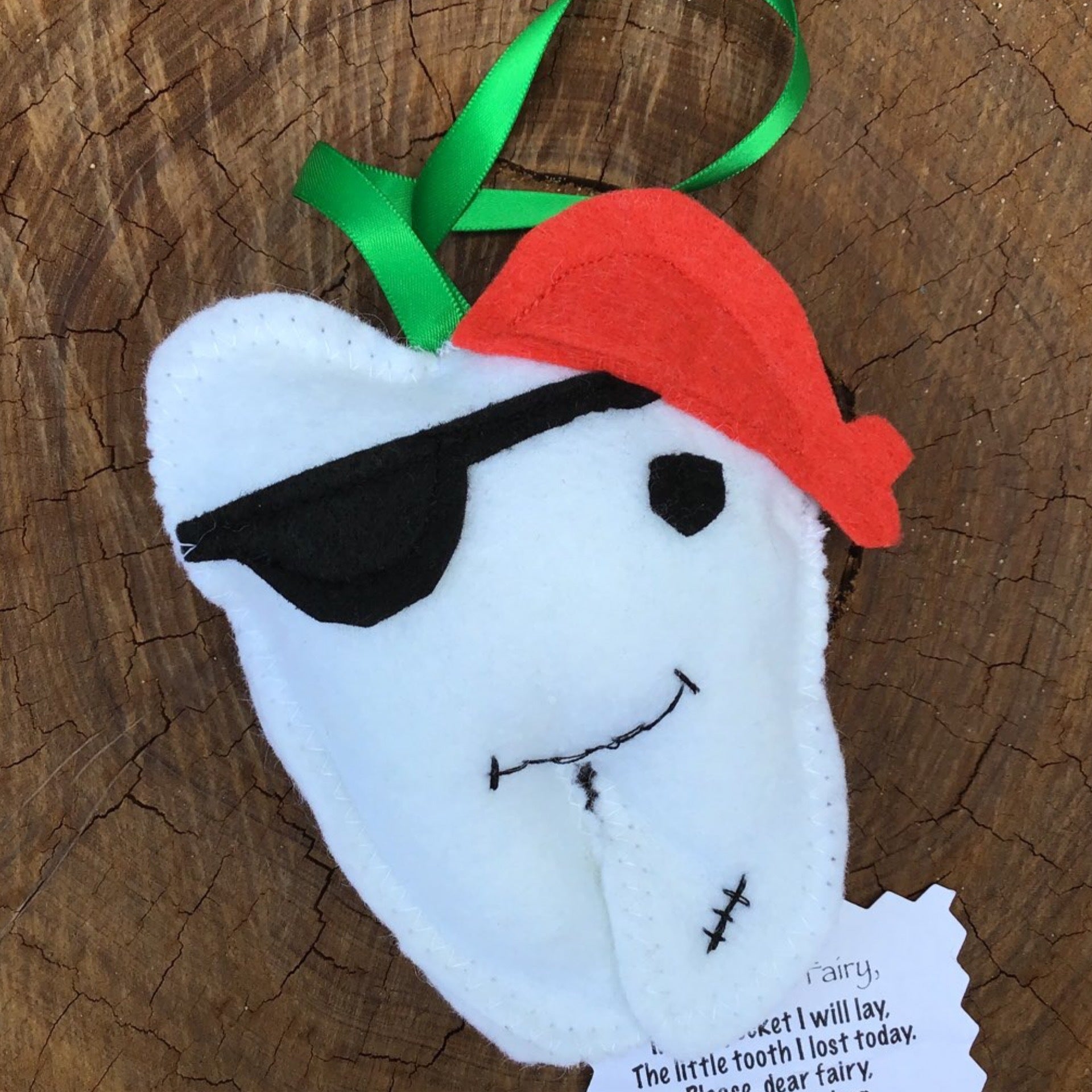 PIRATE TOOTH FAIRY PILLOW | OUR SHOP