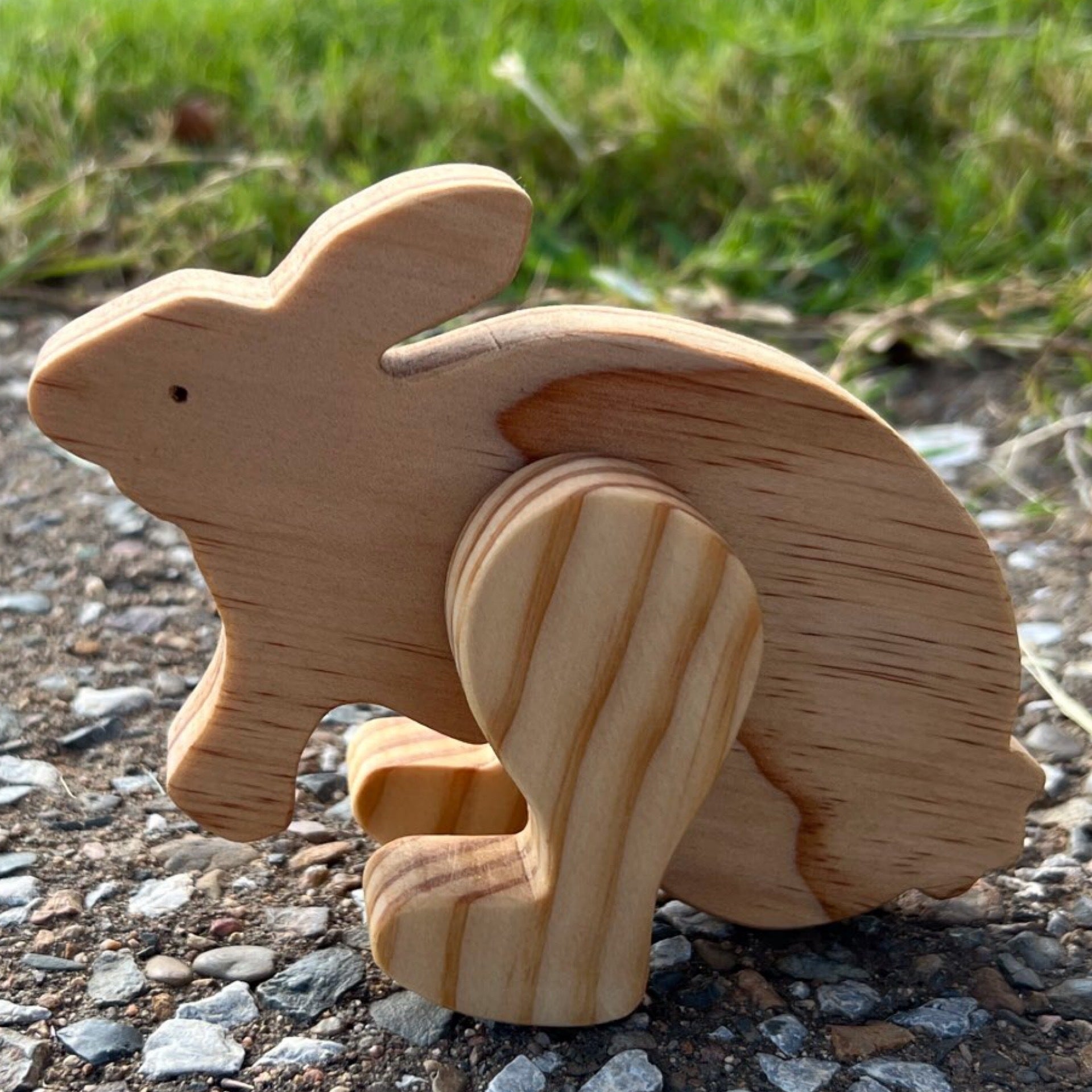 Wooden Walking Bunny | OUR SHOP